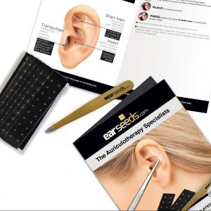 Clear Tape "Invisible" 24-Karat Gold Ear Seeds